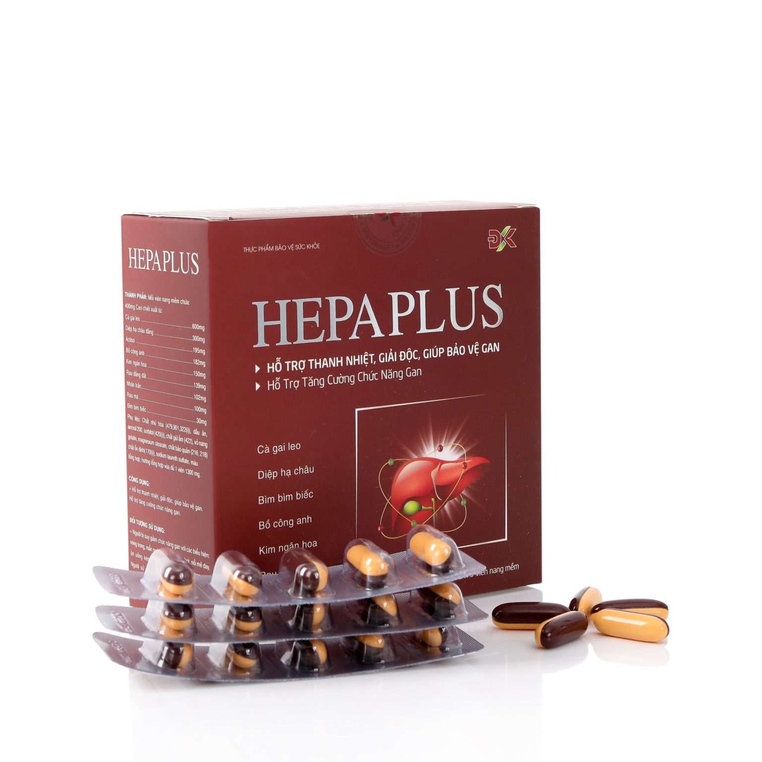 Viên Uống Hepa Plus - Thanh Nhiệt, Giải Độc - Hoài An Pharma