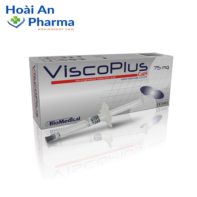 Thuốc ViscoPlus Gel 75mg hộp 1lọ x3ml –Sẵn hàng, date mới